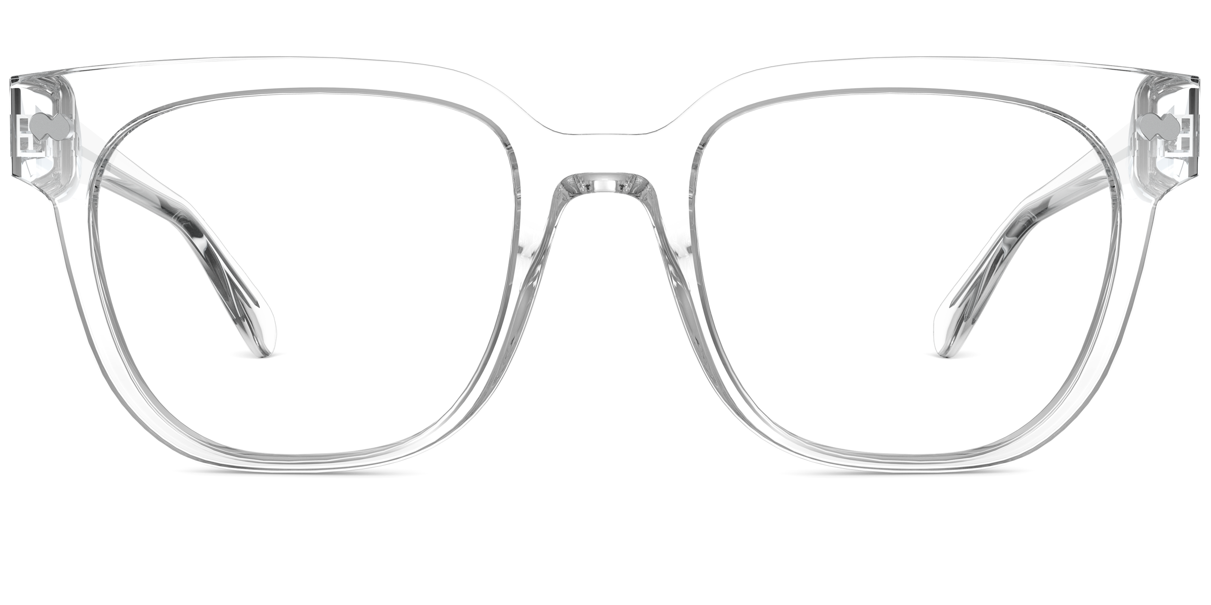The Murphy - Crystal Clear – Pair Eyewear
