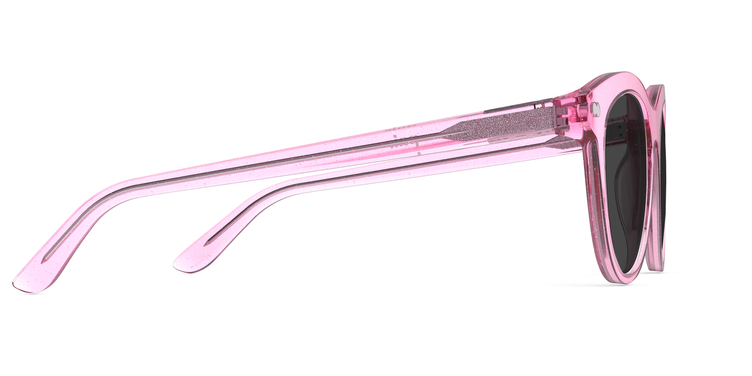 The Brook - Pink Glitter Clear Sun – Pair Eyewear