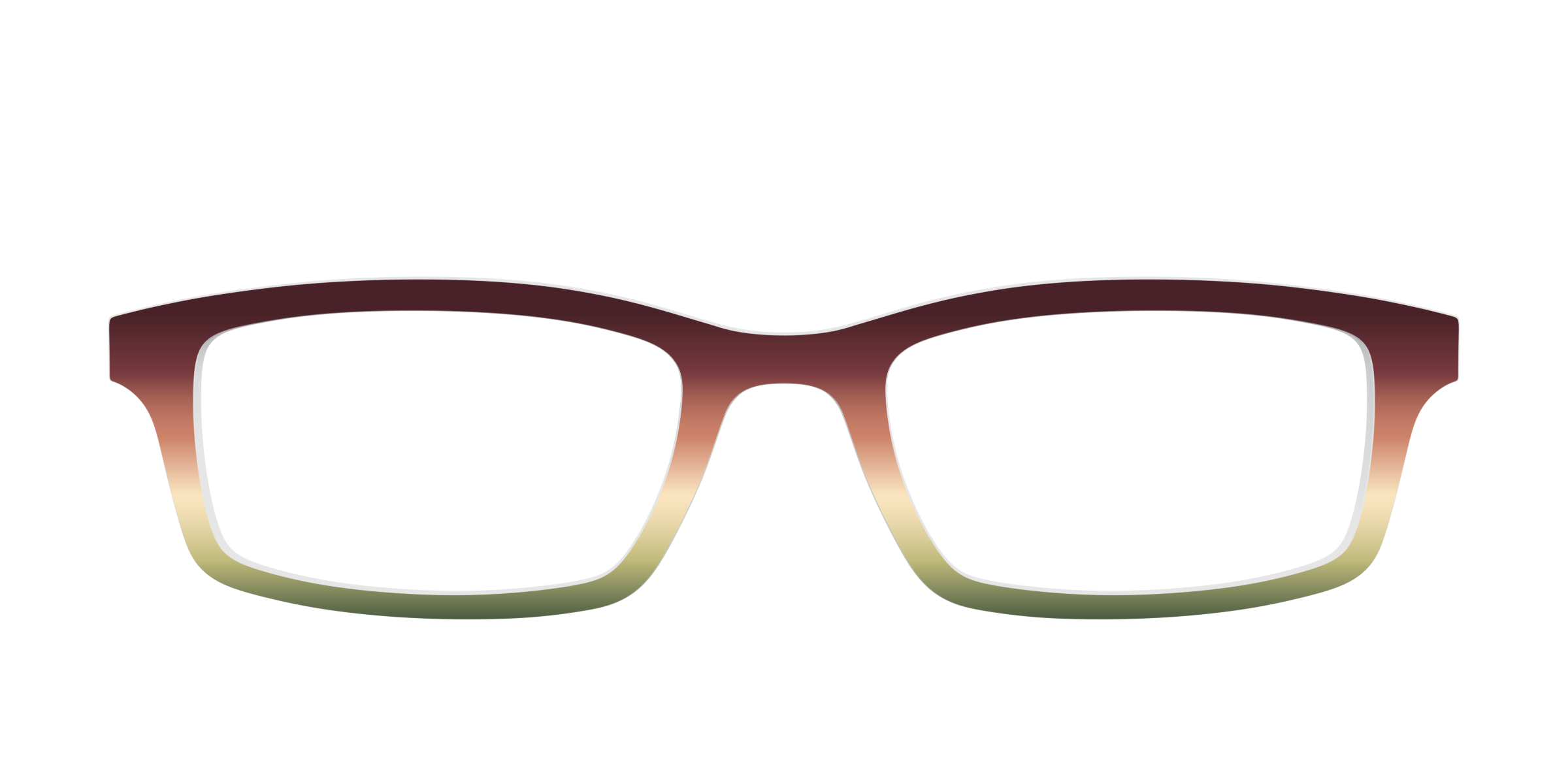 The Acorn to Moss Gradient – Pair Eyewear