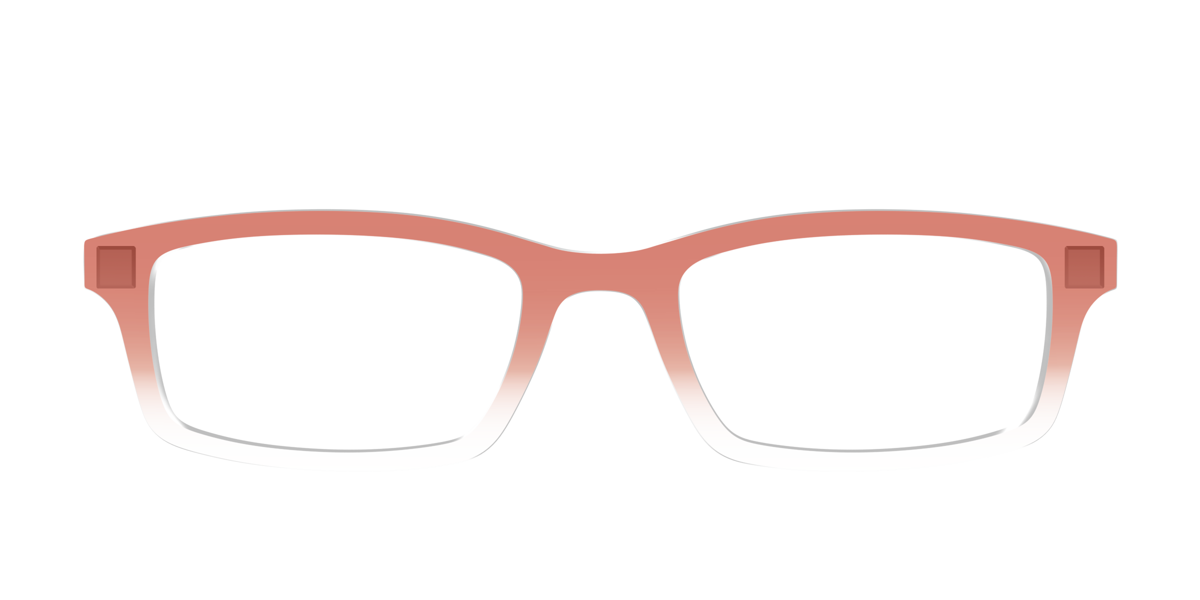 The Burnt Orange Gradient Crystal – Pair Eyewear