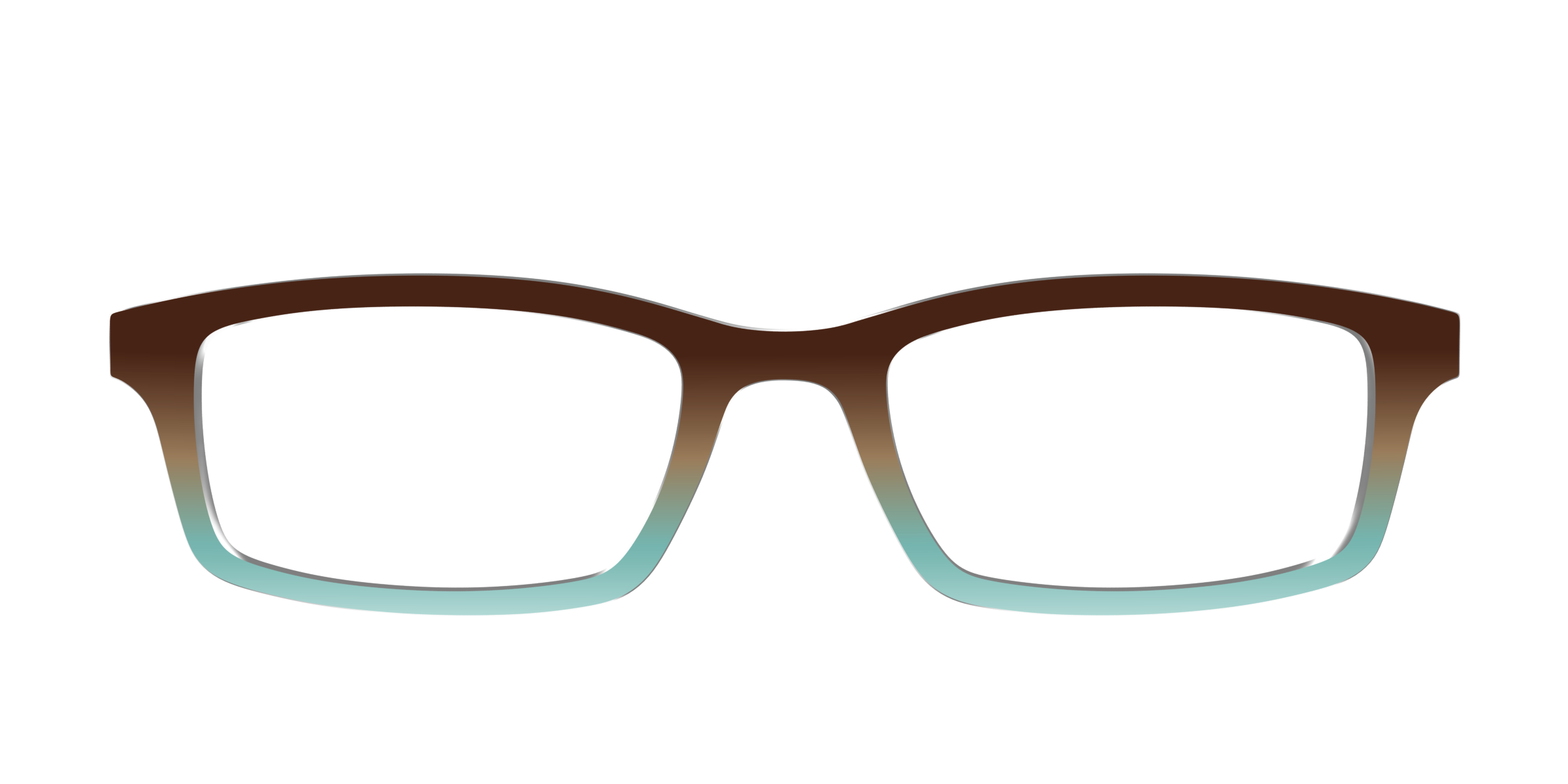 The Oak to Eggshell Gradient – Pair Eyewear