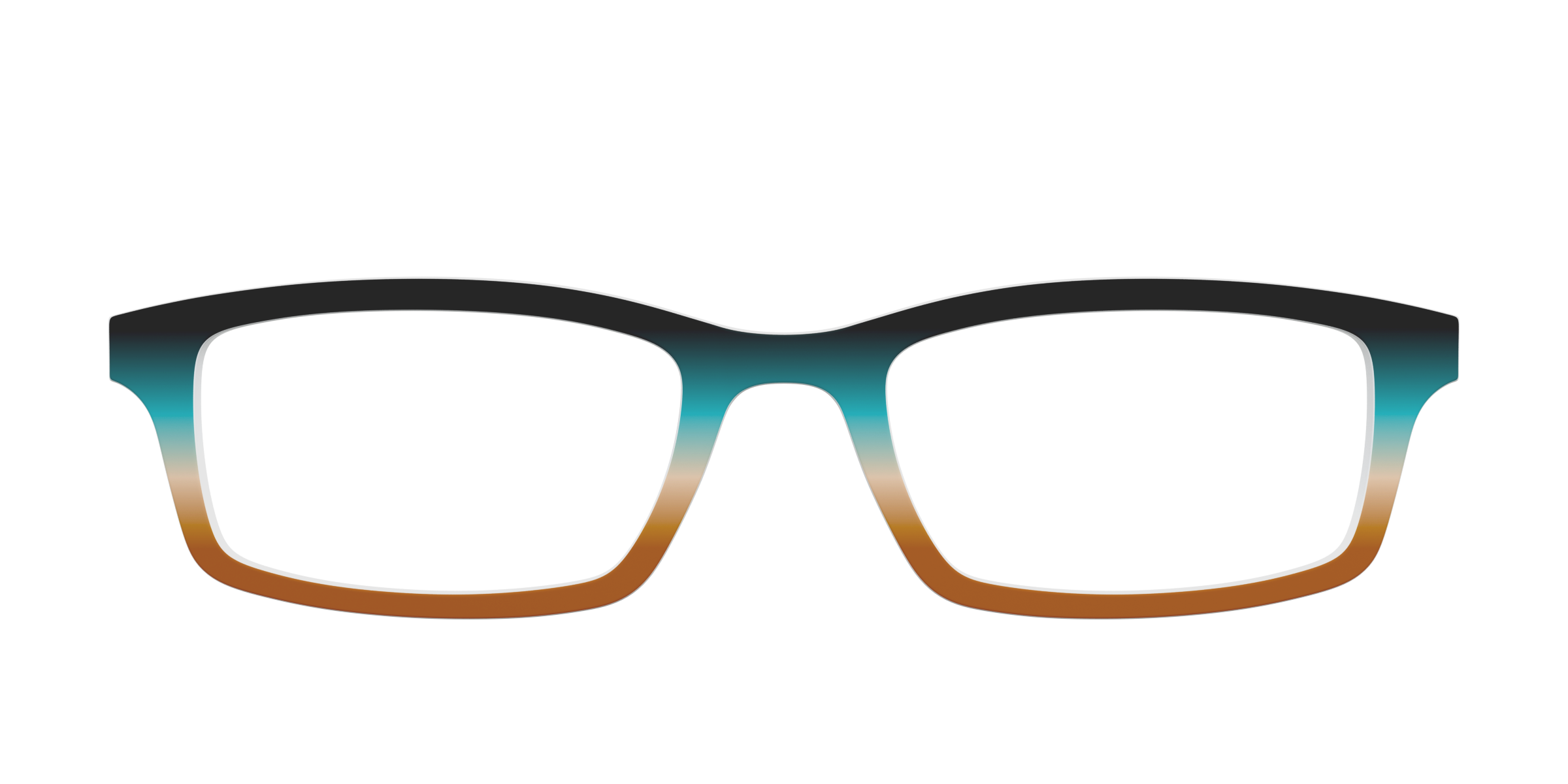 The Onyx to Rust Gradient – Pair Eyewear
