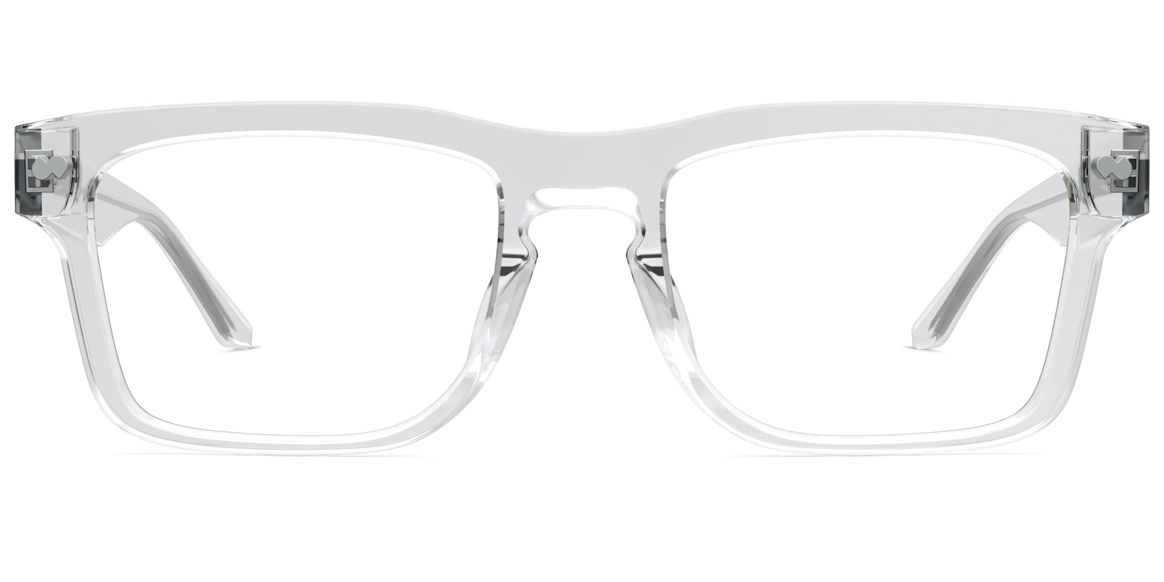 The Drew - Crystal Clear – Pair Eyewear