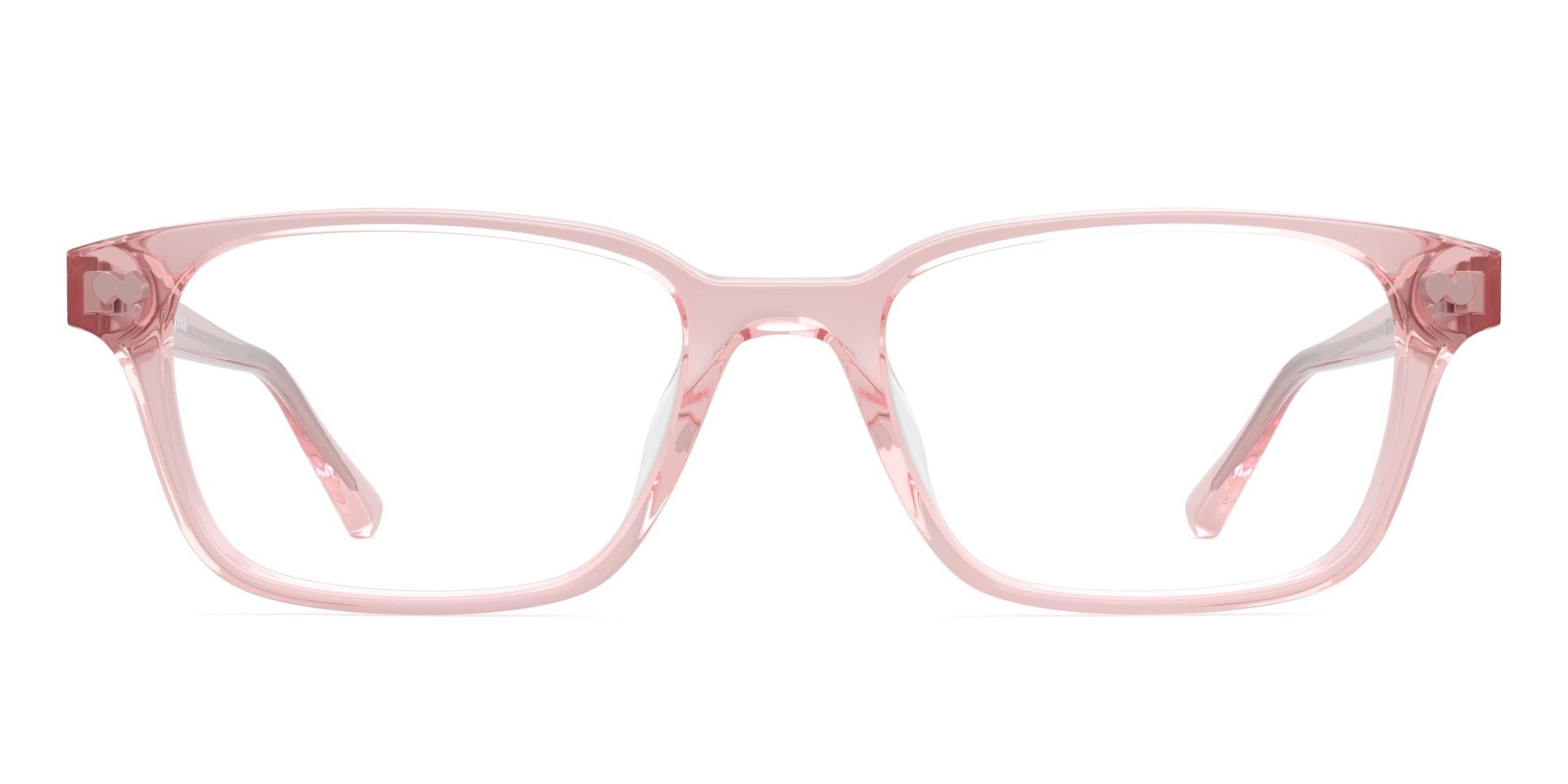 The Finley - Pink Clear – Pair Eyewear