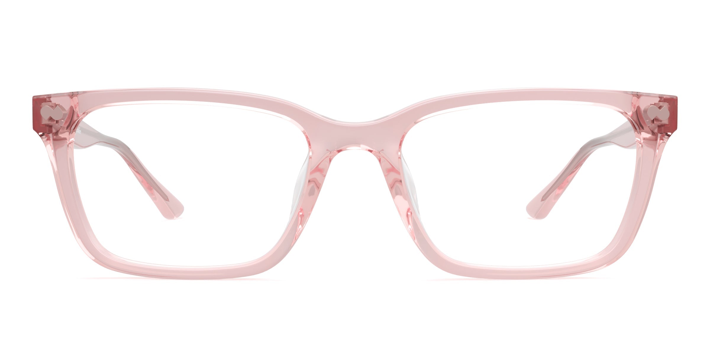 The Larkin - Pink Clear – Pair Eyewear