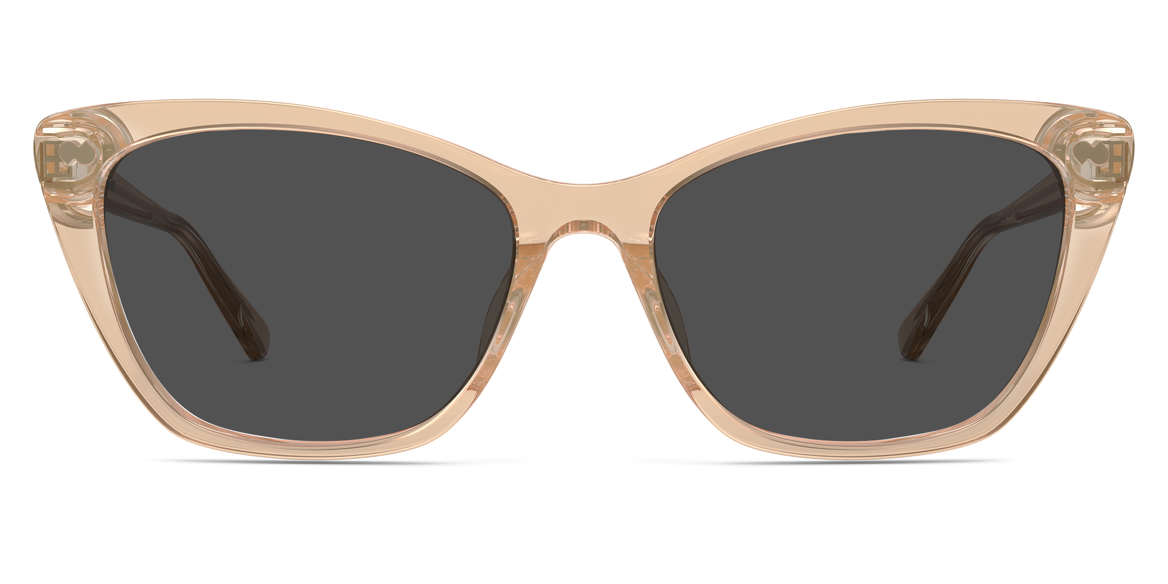 The Wanda - Honey Clear Sun – Pair Eyewear